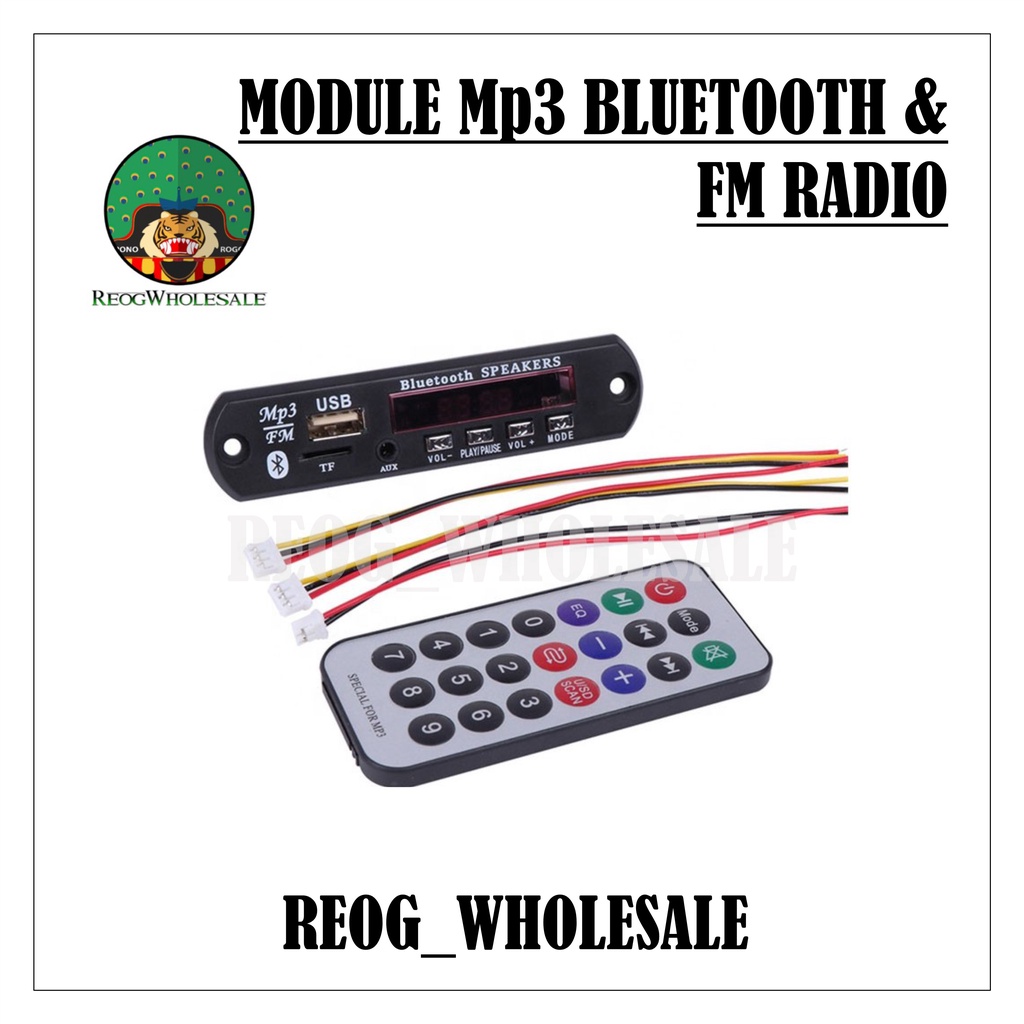 Jual MODUL MP3 BLUETOOTH PLUS FM RADIO VIRE KIT MODUL MP3 BT KIT MP3 ...