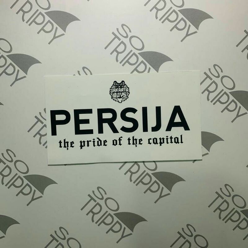 Jual STIKER STICKER CASUALS ULTRAS JAKARTA BOYS CURVA | Shopee Indonesia