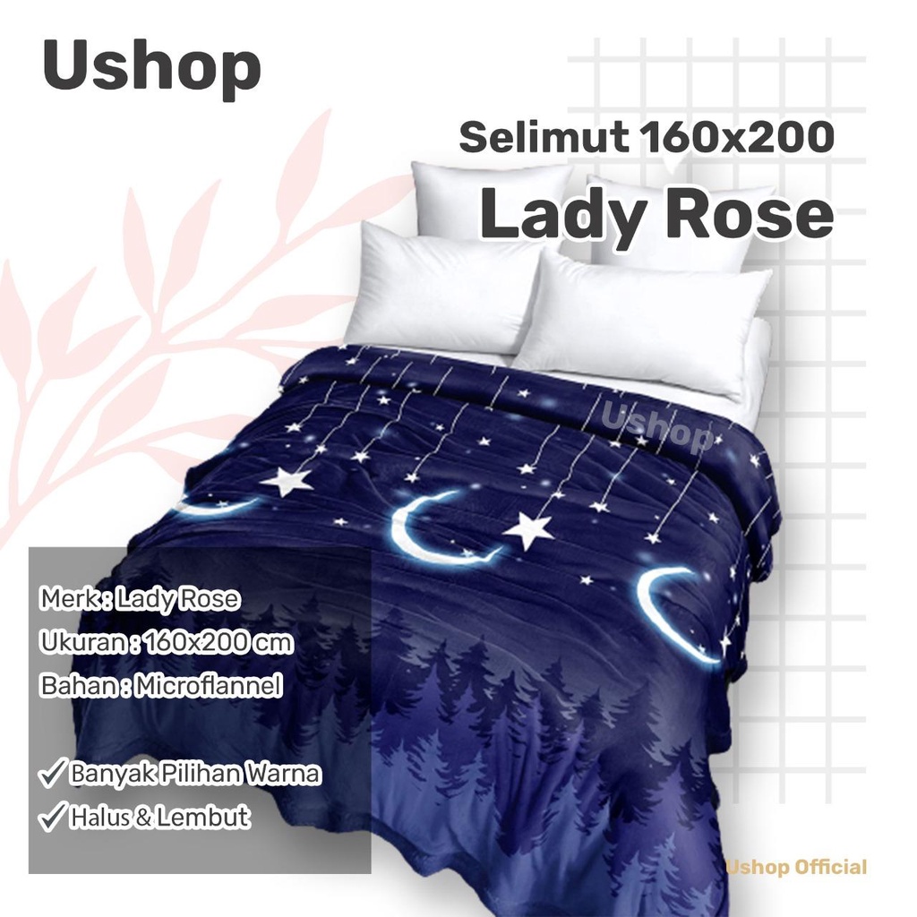 Jual LADY ROSE Selimut 160x200 - motif Starnight Serra Mu Psg Kitty ...