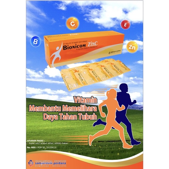 Jual Bionicom Zinc Multivitamin | Shopee Indonesia