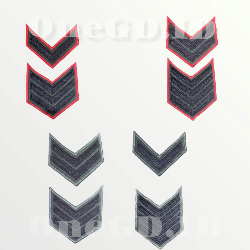 Jual PANGKAT PDL PDH TNI SERDA SERTU SERKA SERMA STAF&LIST MERAH ...