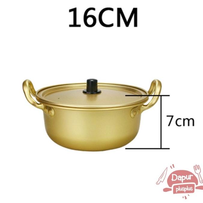 Jual Panci Ramyun / Ramyeon / Ramen Korea | Panci Pot Gold Korea 14 ...