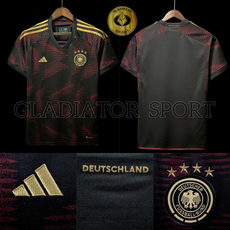 Jual Jersey Jerman New Away World Cup 2022 Grade Original | Shopee Indonesia