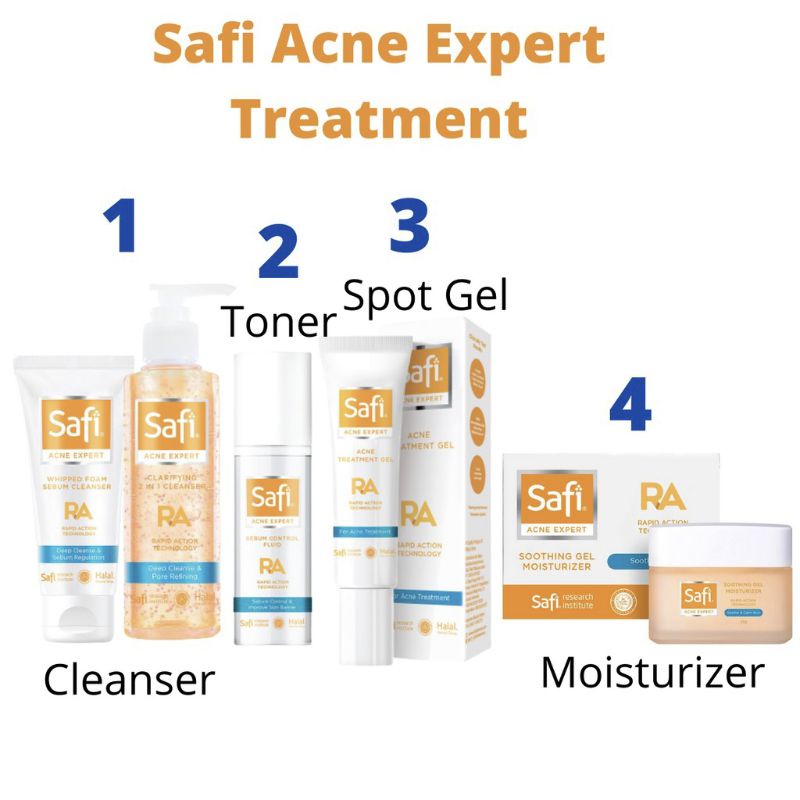 Jual SAFI Acne Expert series | Shopee Indonesia