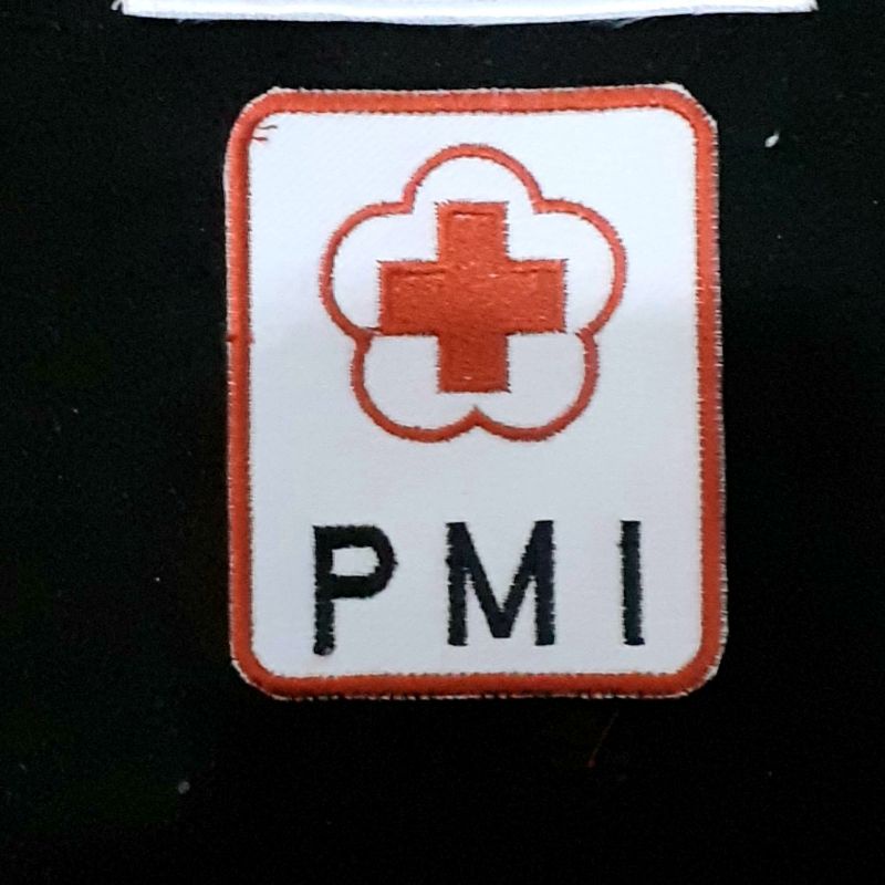 Jual logo PMI bordir (ready stok) | Shopee Indonesia