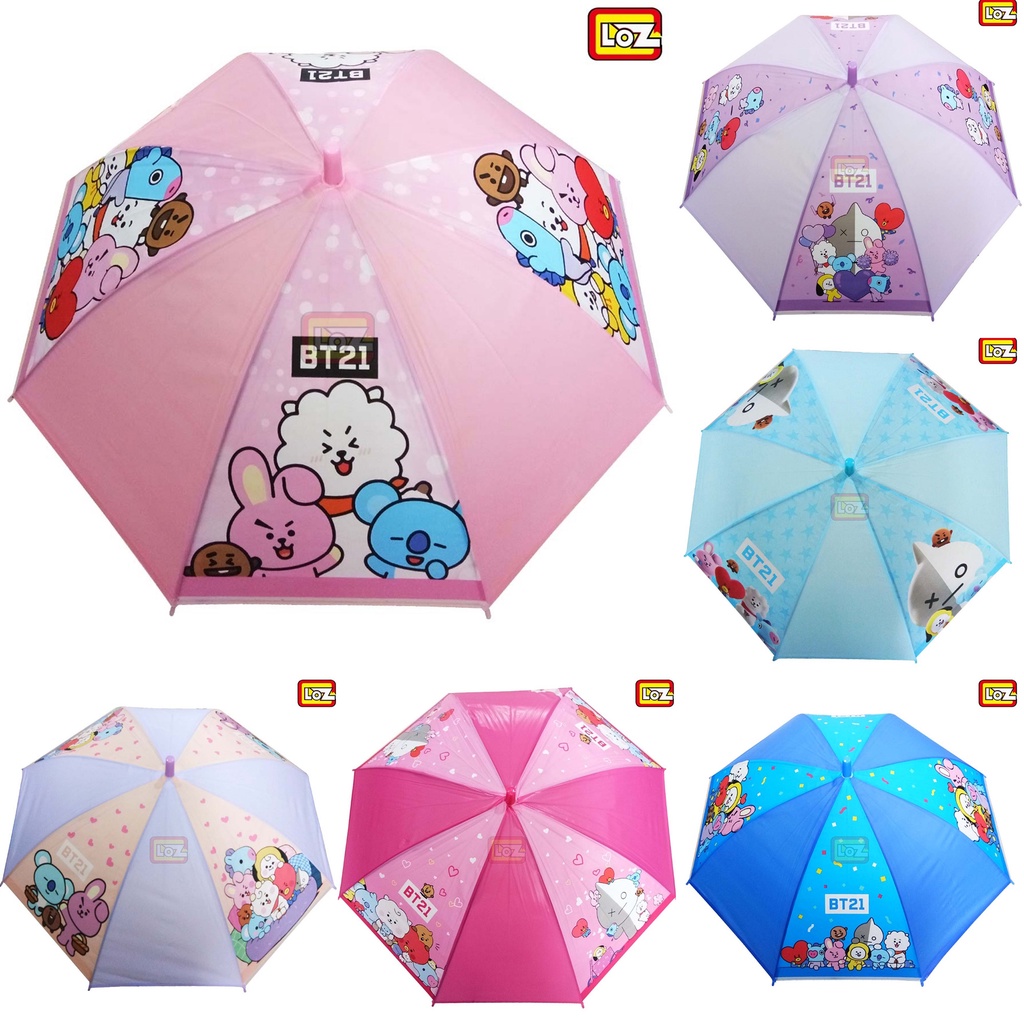 Jual Payung Anak Karakter BTS BT21 | Shopee Indonesia