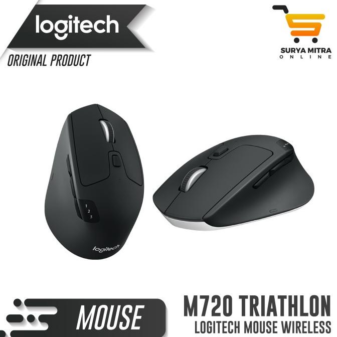 Jual Promo Logitech M720 / M 720 Triathlon Multi-Device Wireless Mouse ...