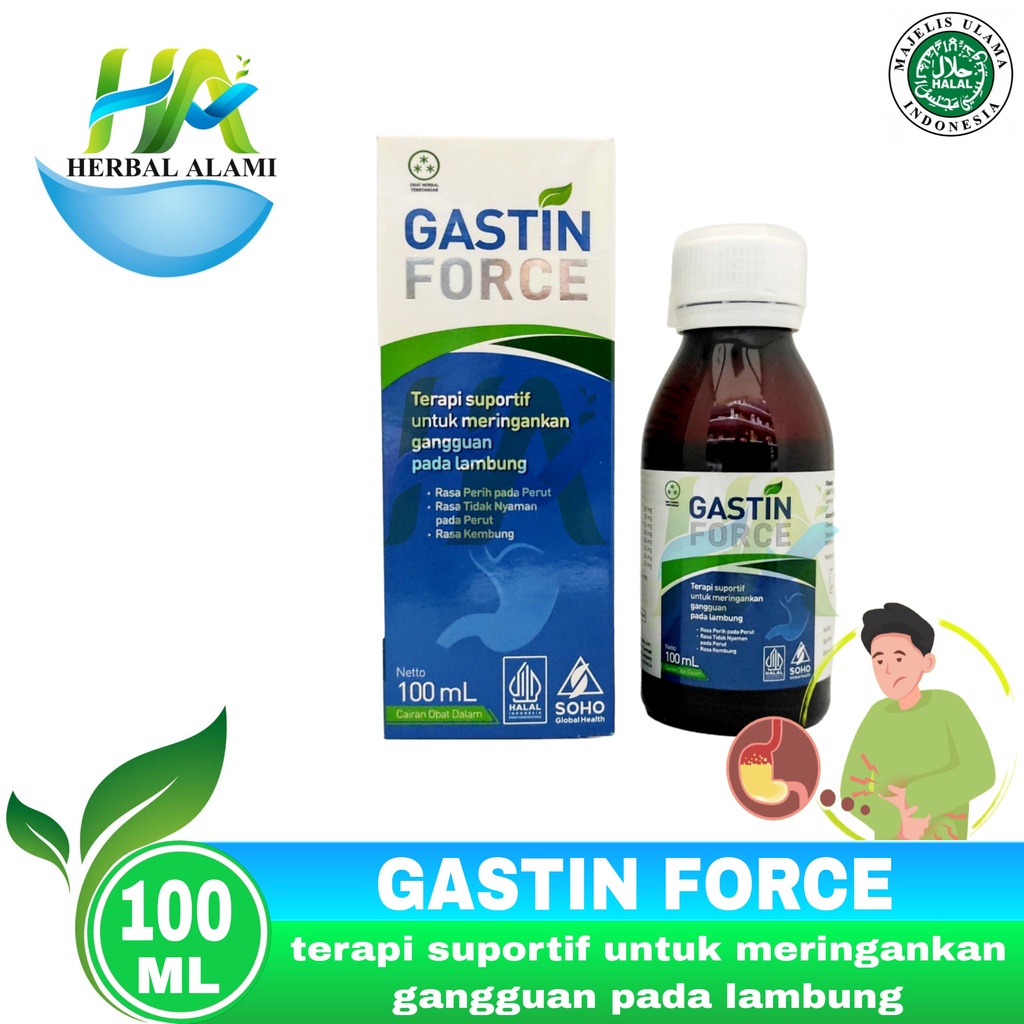 Jual Gastin Force Sirup - Meredakan Gangguan Pada Lambung | Shopee ...