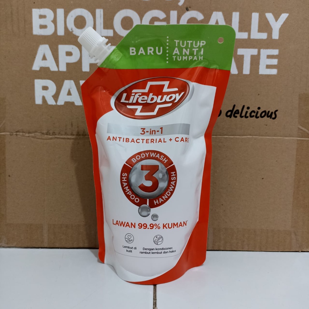 Jual Lifebuoy 3in1 Bodywash+Shampoo+Handwash 450 ml | Shopee Indonesia
