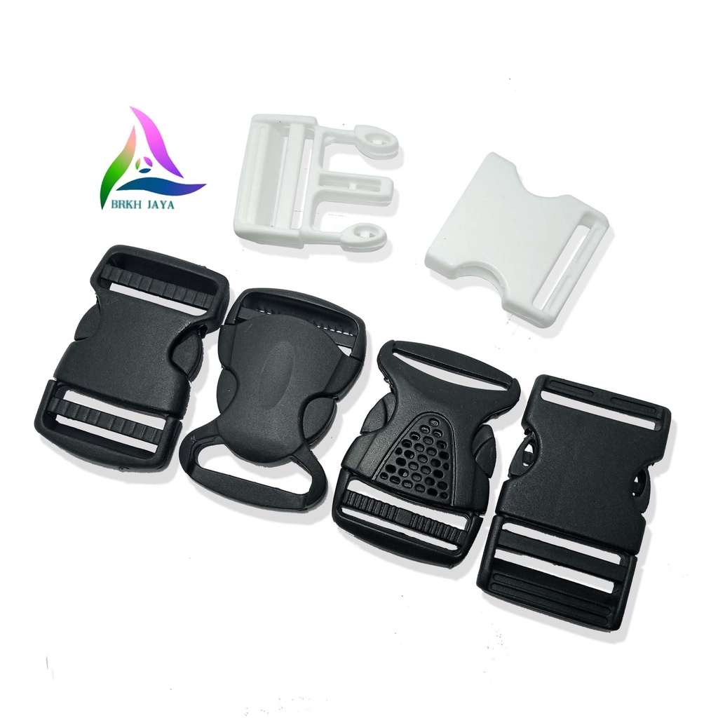 Jual KUNCI SODOK TAS 3.8 CM / SLOT TAS / GESPER TAS PLASTIK PP / 1 PACK ...