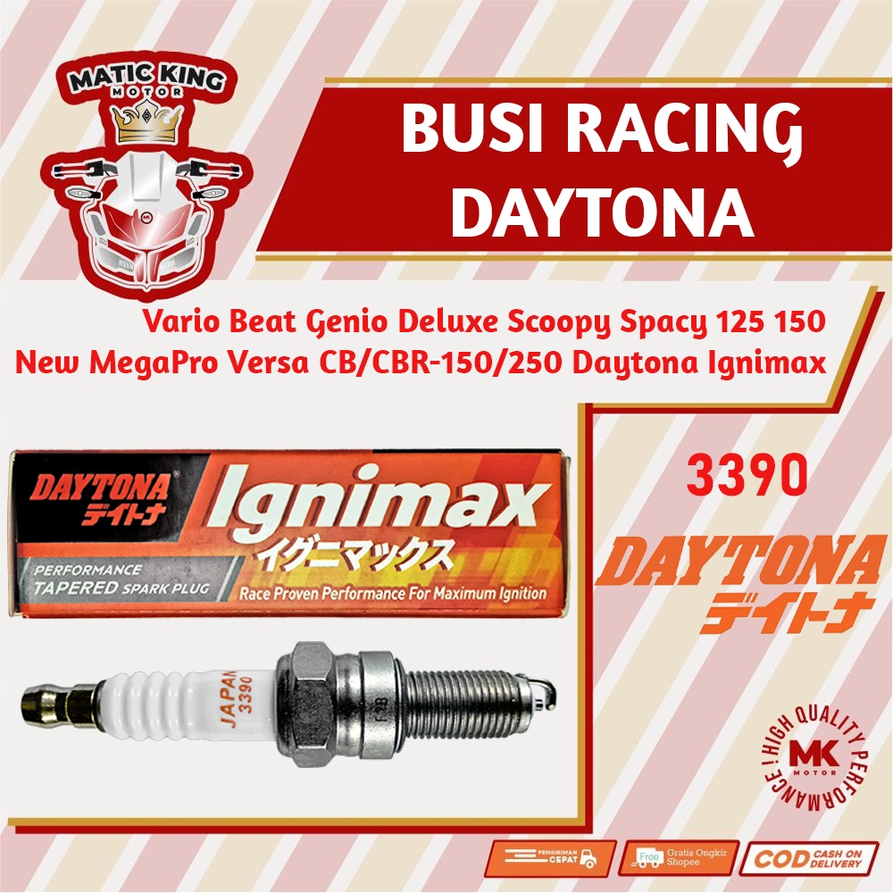 Jual Busi Racing Beat Vario Karisma Supra X 125 Scoopy Verza PCX New ...