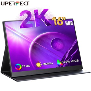Jual UPERFECT Portable Monitor 16 Inch 2K LCD HDR Usb C Type C HDMI ...