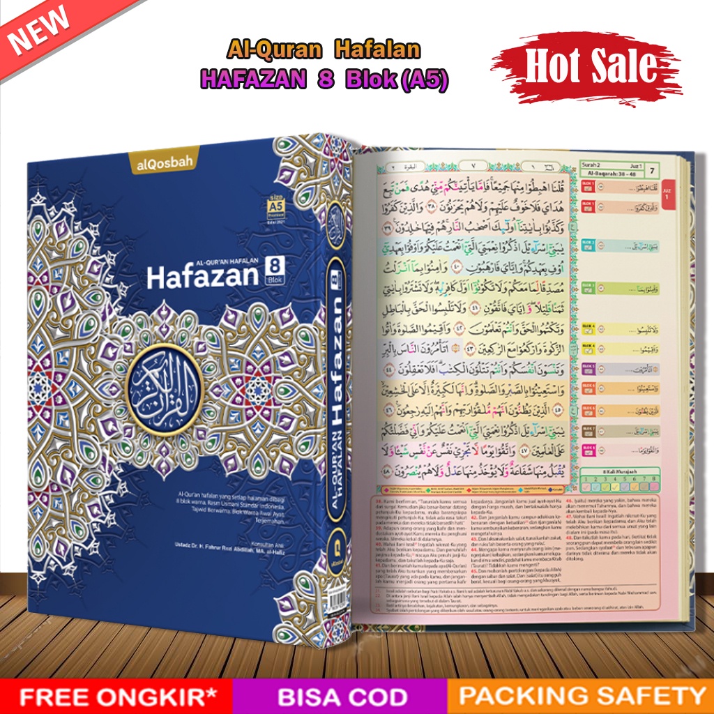 Jual Al-Quran Hafalan HAFAZAN 8 Blok (A5) | Shopee Indonesia