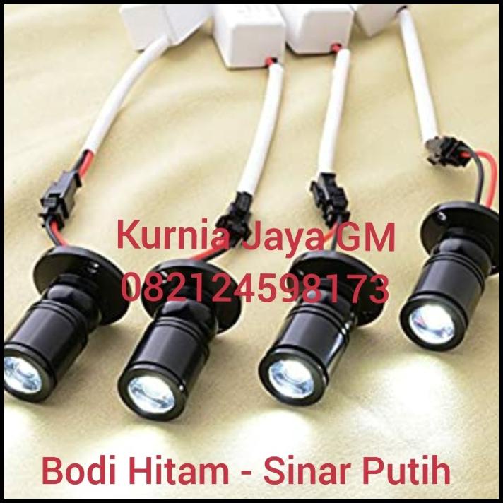 Jual Lampu Sorot Etalase Led 1Watt / Mini Spotlight Led 1W Tiang 2Cm ...