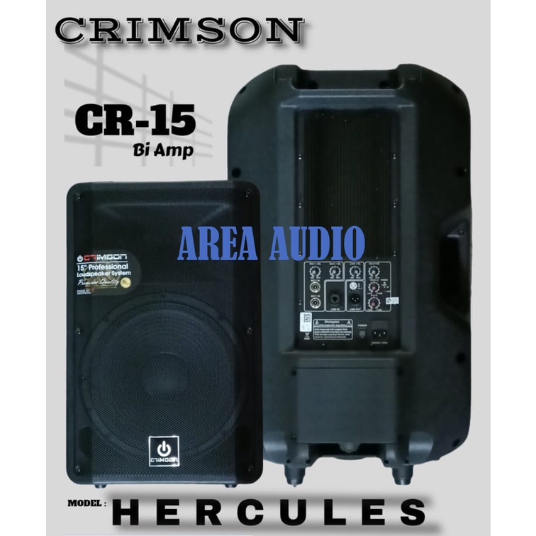 Jual Speaker Aktif Bi Amp Crimson CR15 Hercules CR-15 CR 15 Inch ...