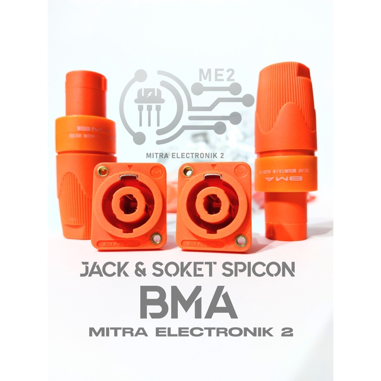 Jual BMA Jack Spicon Jek Spikon BMA Orange Original | Shopee Indonesia