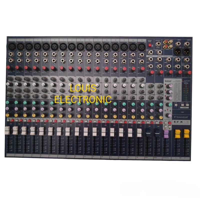 Jual Mixer Audio Soundcraft EFX16 EFX 16 16 Channel GRADE A | Shopee ...