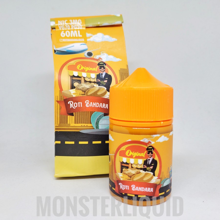 Jual ROTI BANDARA V1 ORIGINAL BY JAVA JUICE ZNAKE VAPORKING 3MG 60ML ...