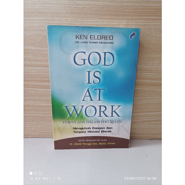 Jual Buku God Is At Work:Tuhan Ada Dalam Pekerjaan By Ken Eldred ...
