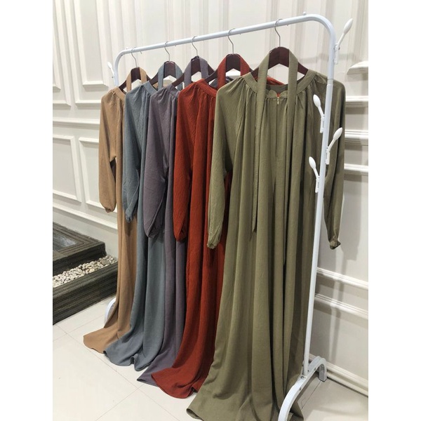 Jual gamis viral bastie,,merek Lizam, | Shopee Indonesia