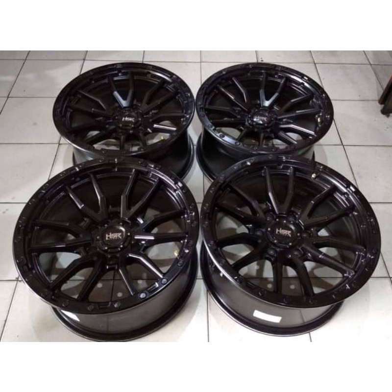 Jual Velg Variasi Pelek Mobil Second Fuel(hsr) Ring 18x9 Pcd 6x139,7 ...