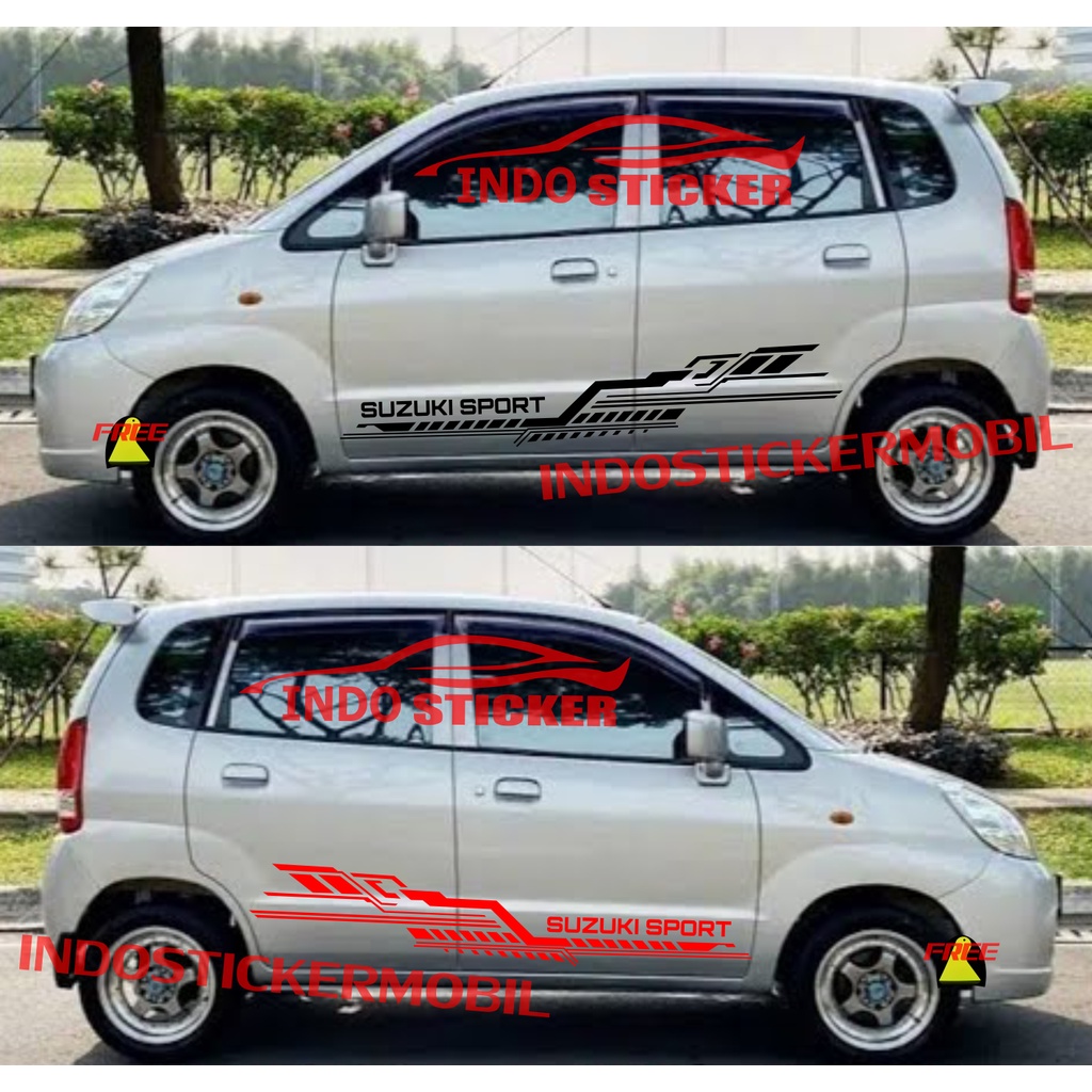Jual STICKER MOBIL ESTILO STICKER STIKER MOBIL SUZUKI ESTILO STICKER ...