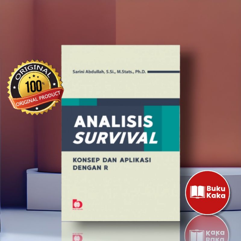 Jual BUKU ANALISIS SURVIVAL (KONSEP DAN APLIKASI DENGAN R) | Shopee Indonesia