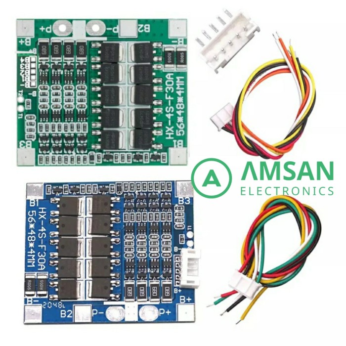 Jual BMS 4S 30A 14.4V Balancer 18650 Li-ion LiFePO4 LiPo | Shopee Indonesia
