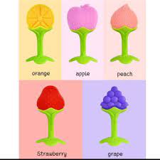 Jual Silicone Teether Motif Buah (tanpa plastik) | Shopee Indonesia