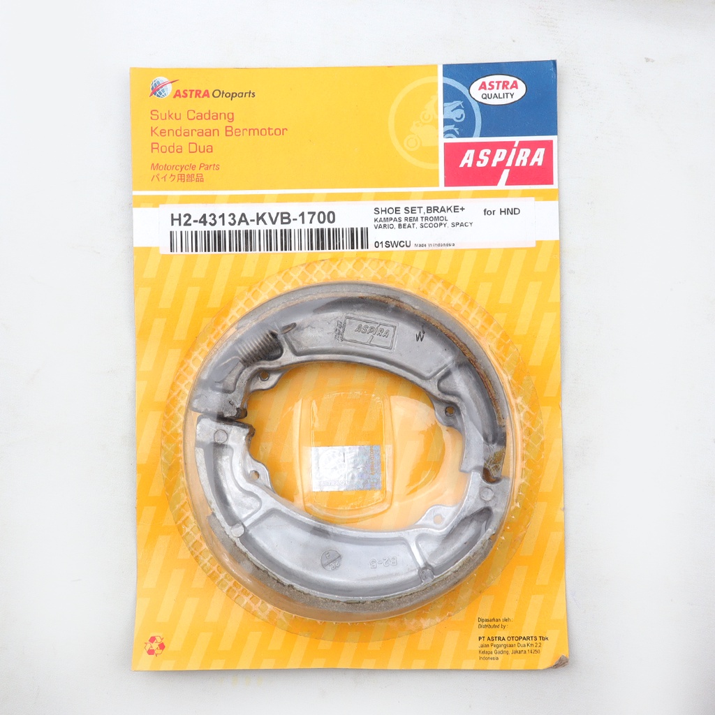 Jual Kampas Rem Belakang Vario - Beat - Scoopy - Spacy / Pirodo Vario ...