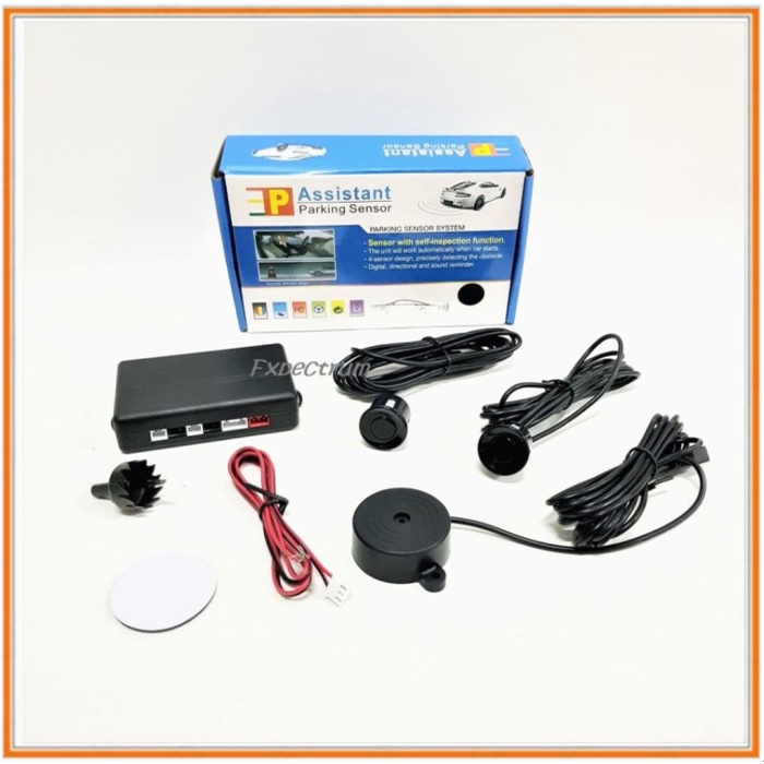 Jual Sensor Parkir Mobil / Sensor Mundur Mobil 2 Titik Bunyi Beep ...