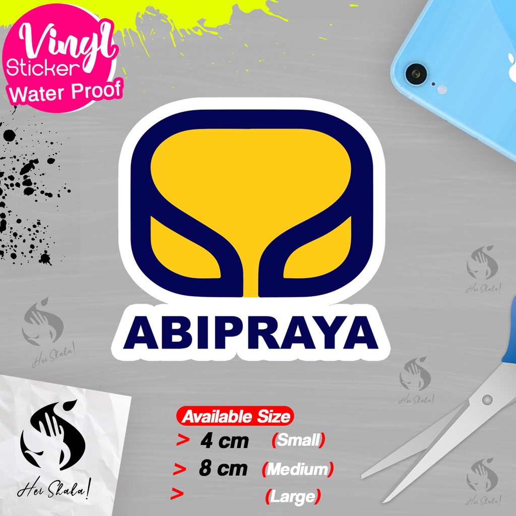 Jual Stiker Brantas Abipraya Sticker Logo Perusahaan BUMN Bahan Vinyl ...
