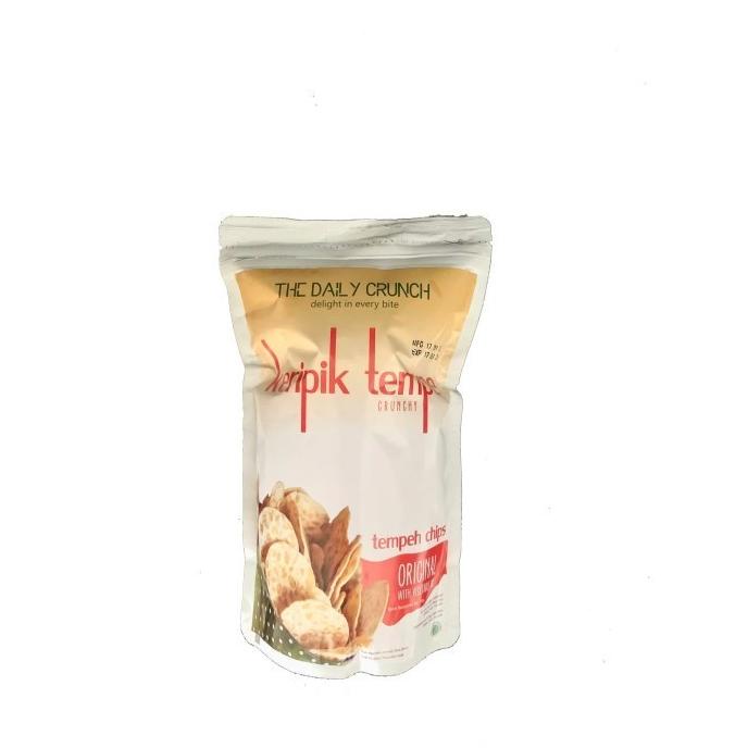 Jual KKV The Daily Crunch Tempeh Chips Keripik Tempe 100g | Shopee ...