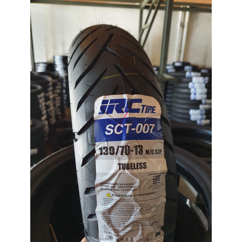 Jual BAN BELAKANG MOTOR NEW PCX 160 TUBELESS IRC 130/70-13 SCT-007 | Shopee Indonesia