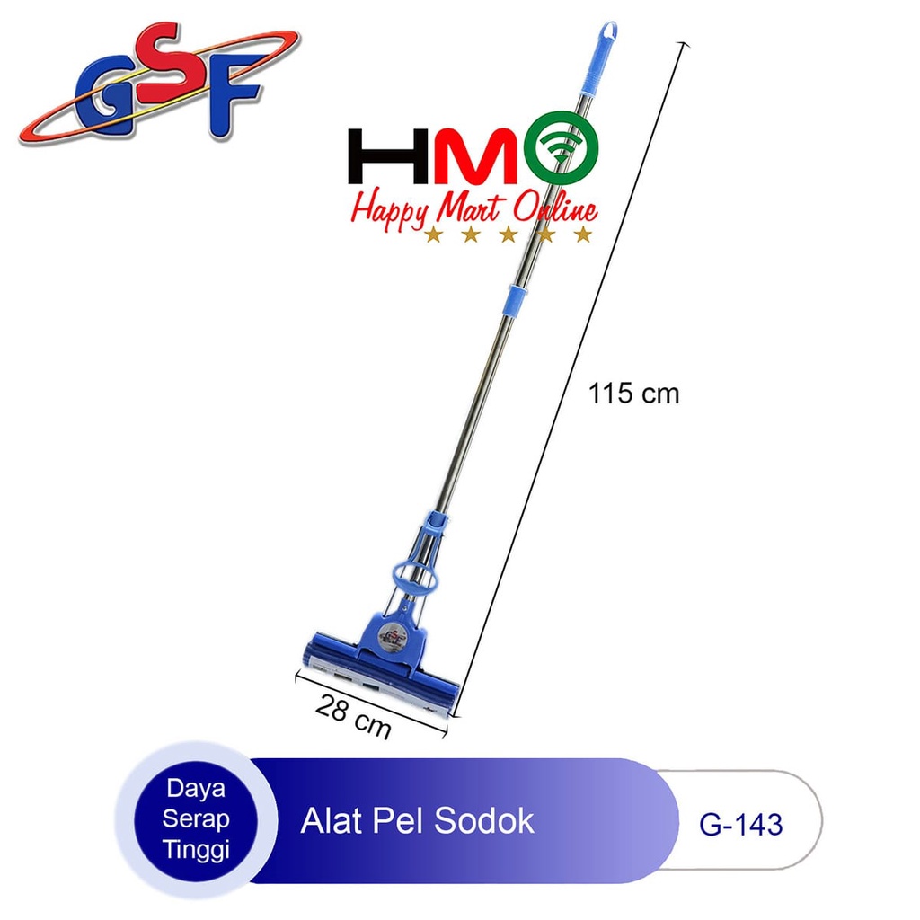 Jual Alat Pel Busa Keras Alat Pel Pengering Lantai Sodok Pel Q2-103 Q2 ...