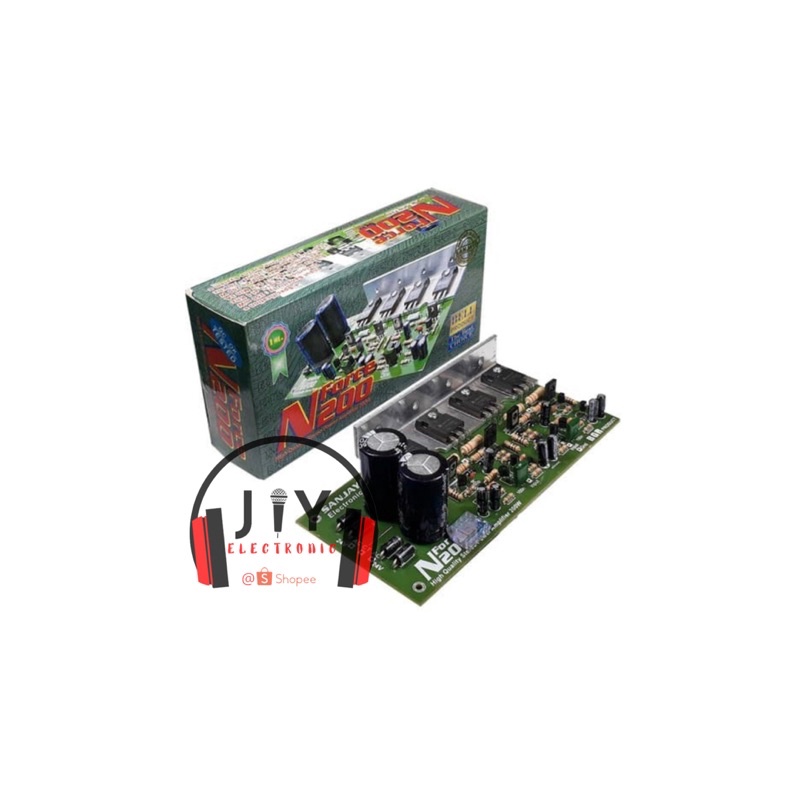 Jual Kit Modul Power Amplifier Ampli Stereo N Force 200 Bell BGR ...