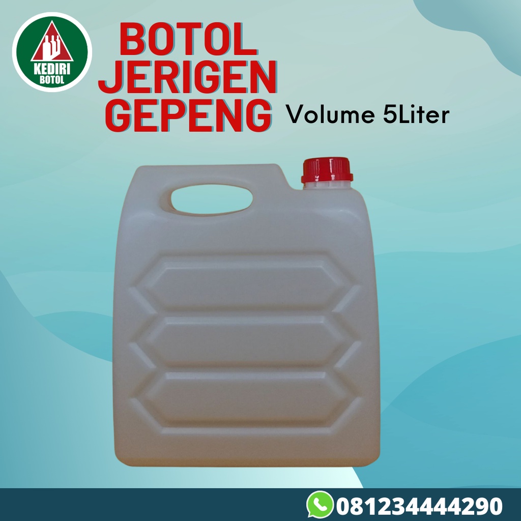 Jual Jerigen 5 liter | Botol Jerigen 5 liter | Jerigen 5 liter Kotak ...