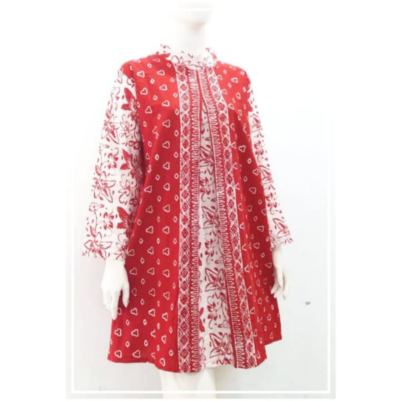 Jual TUNIK AMARYLLIS MERAH PUTIH AGUSTUSAN | Shopee Indonesia