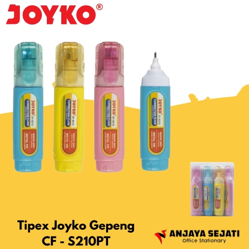 Jual Tipex Joyko Botol CF-S210 | Tipex Cair | Perlusin (12pcs) | Shopee ...