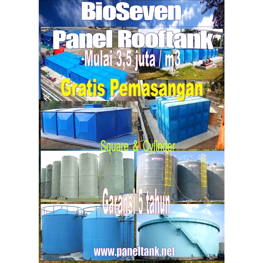 Jual TANGKI ATAP FIBER / PANEL ROOFTANK | Shopee Indonesia