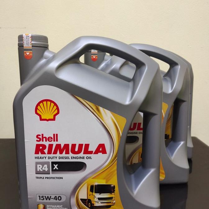 Jual Oli Shell R4 Rimula Oil Diesel 15W-40 5Liter | Shopee Indonesia