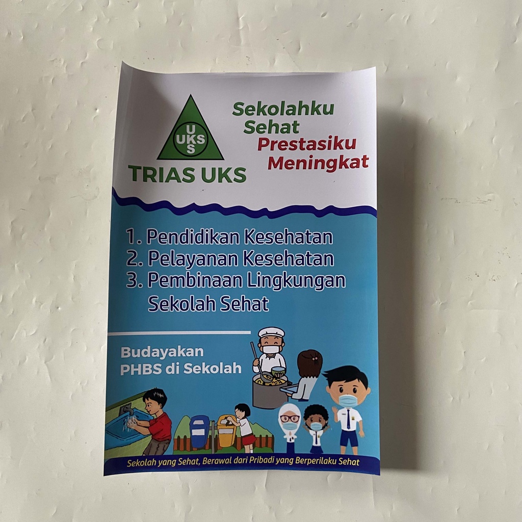 Jual Poster Trias UKS 2 - Poster Trias UKS untuk Sekolah, Poster ...