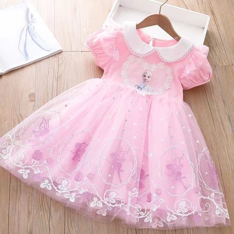 Jual [PRINCESS KESLI] 1-10 Tahun Gaun Frozen Elsa Pesta Perempuan Rok ...