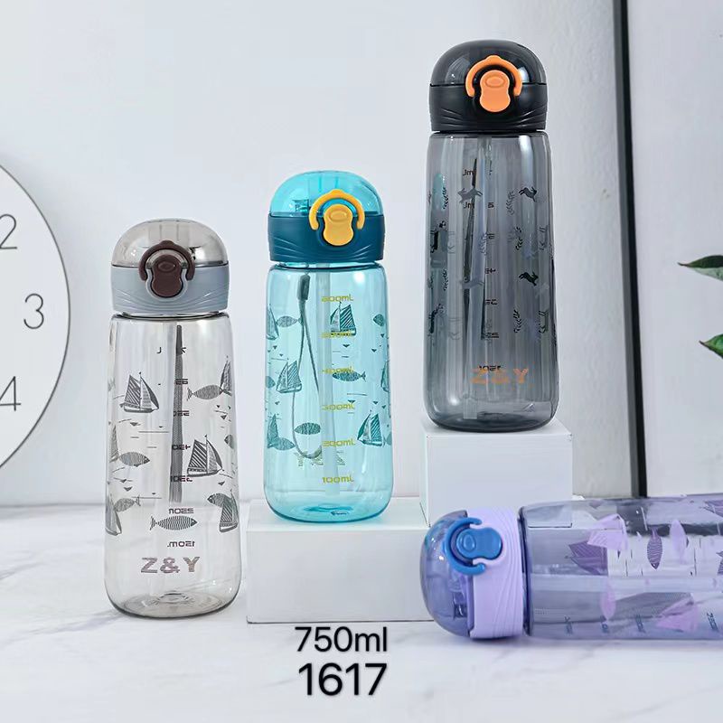 Jual NEW BOTOL MINUM BENING BOTOL ANAK MOTIF 750 ML FREE SEDOTAN ZY ...