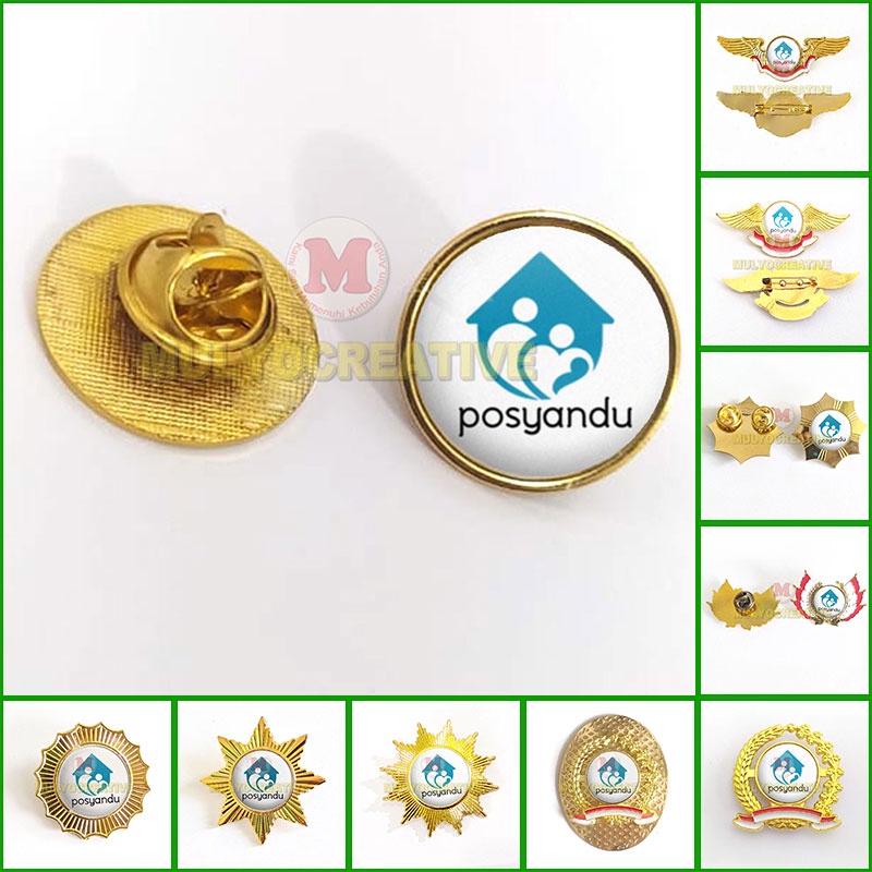 Jual Pin Posyandu Pin Bros Wing Logo Posyandu Semua Model | Shopee ...