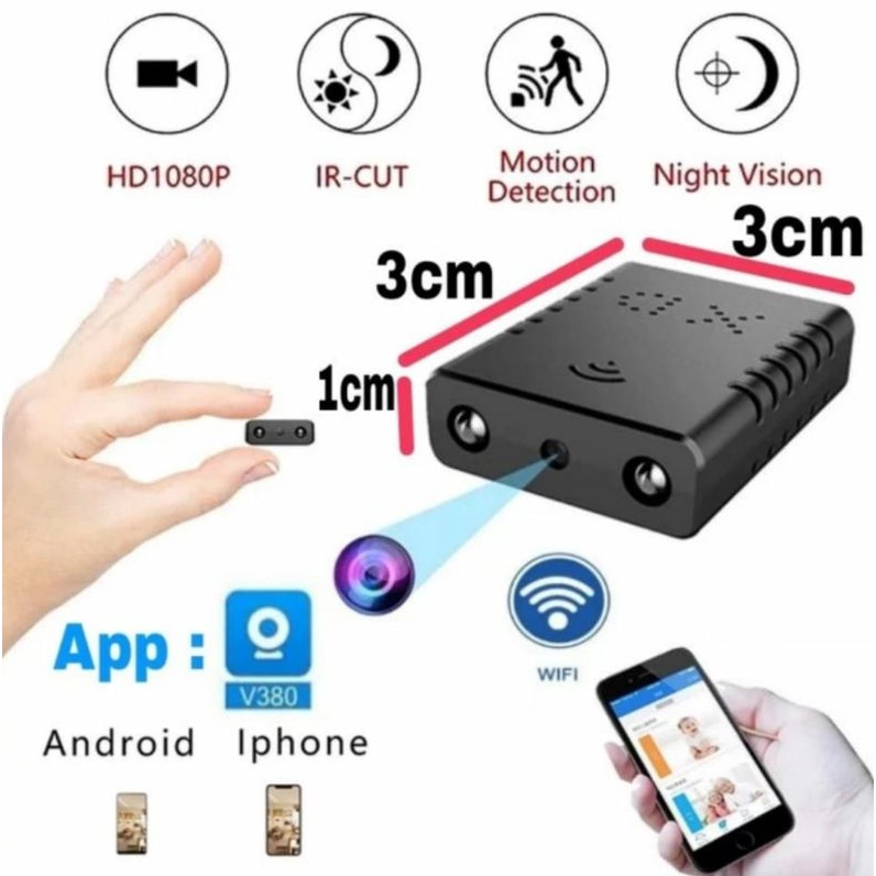 Jual Camera super mini Micro XD HD 1080p | Shopee Indonesia