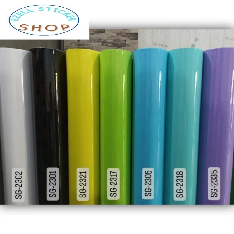 Jual Stiker Derek Super Glossy Lebar 152cm (Meteran) | Shopee Indonesia