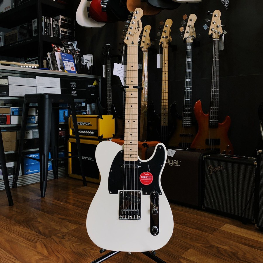 Jual Squier FSR Bullet Telecaster Electric Guitar FENDER SPECIAL RUN White | Shopee Indonesia