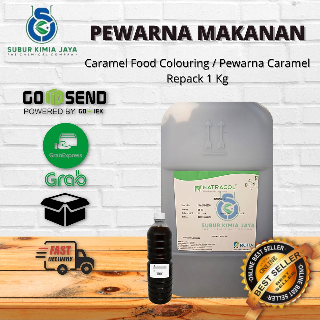 Jual Food Colouring Caramel / Pewarna Makanan Karamel - 1 kg | Shopee ...