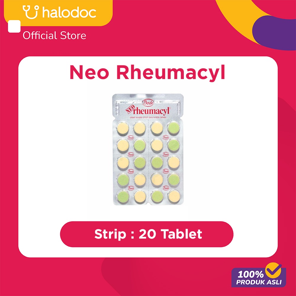 Jual Neo Rheumacyl 20 Tablet | Shopee Indonesia